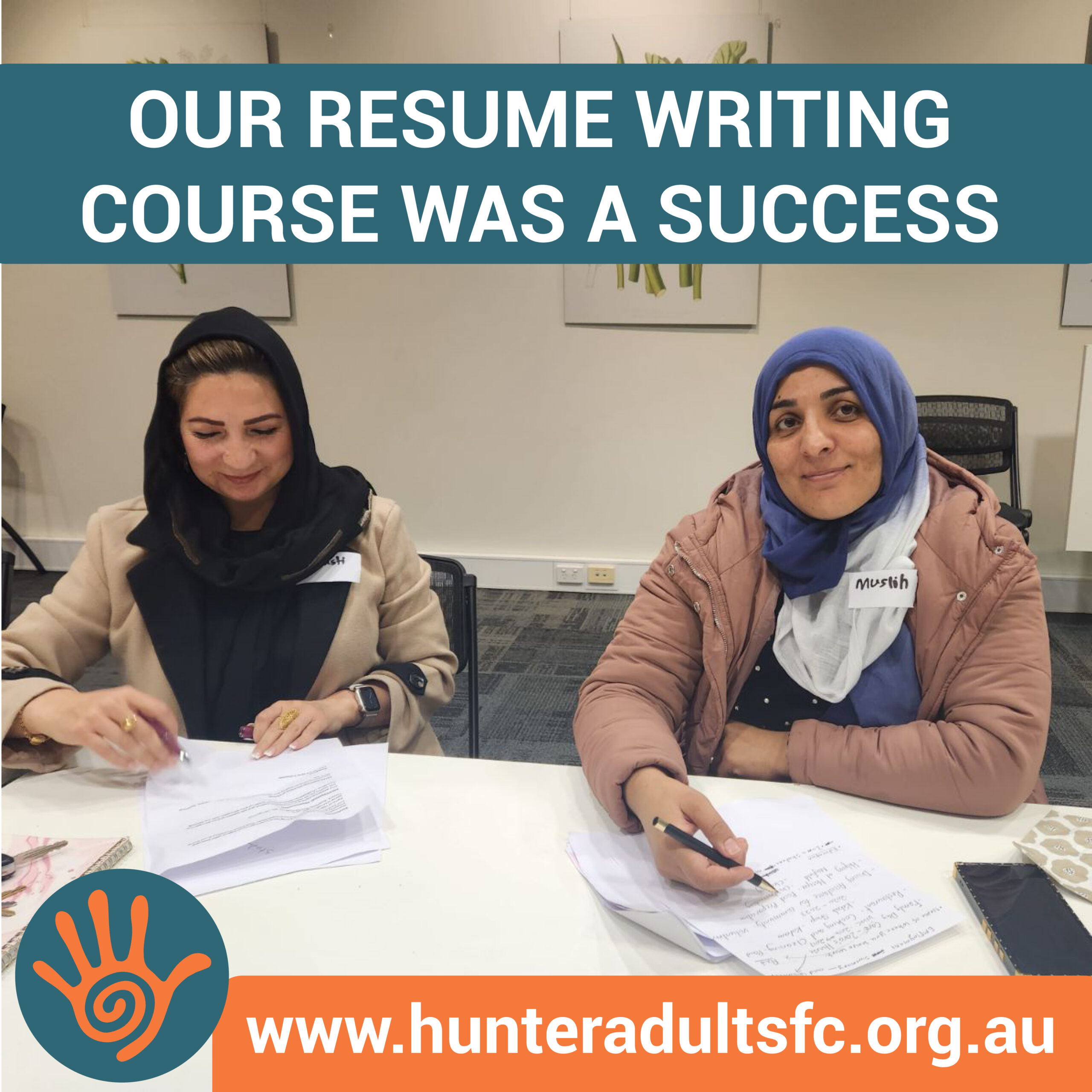 Resume Writing Course - Hunter Adults Financial Collaborative